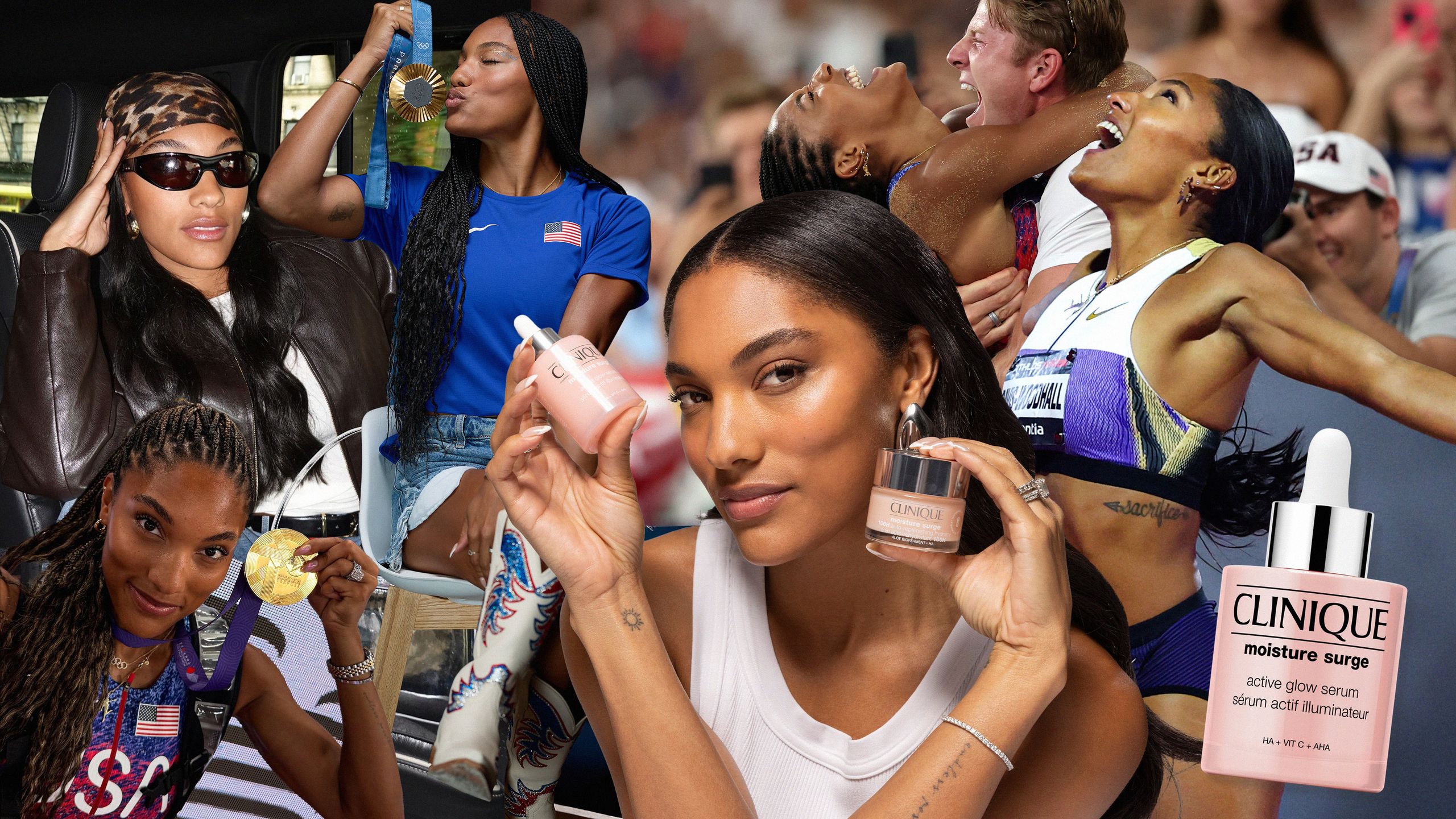 Olympian Tara Davis-Woodhall on Her First Clinique Campaign | Who What Wear