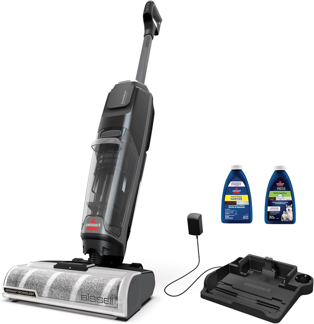 Bissell CrossWave OmniForce Edge vs. Shark HydroVac Floor Cleaner ...