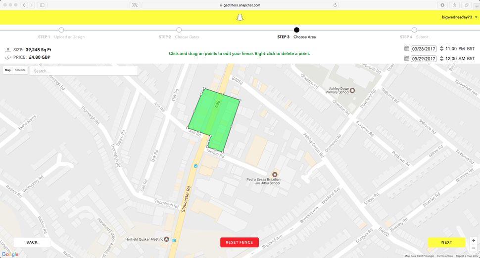 How to create a Snapchat Geofilter in Photoshop | Creative Bloq