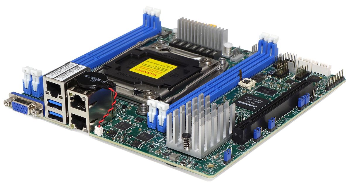 Supermicro X11SRi-IF Review: Mini-ITX for LGA 2066 Xeons | Tom's Hardware