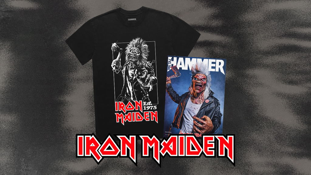 Order your exclusive Iron Maiden bundle featuring an Eddie T-shirt you ...