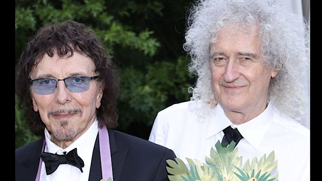"Christmas came early!" Queen's Brian May gifts best friend Tony Iommi ...