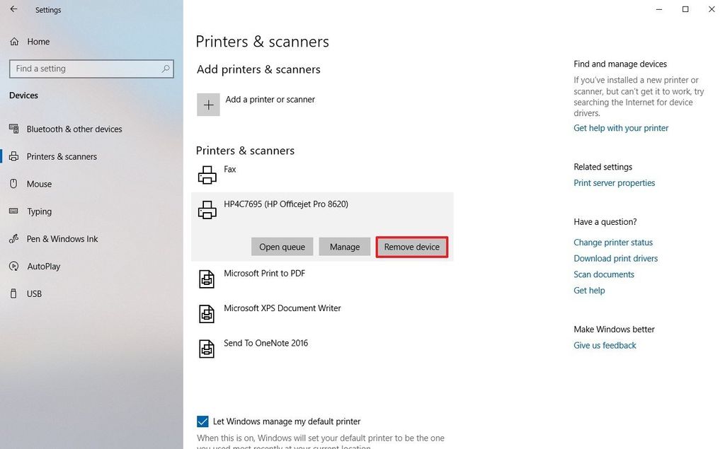 How to properly remove a printer on Windows 10 | Windows Central