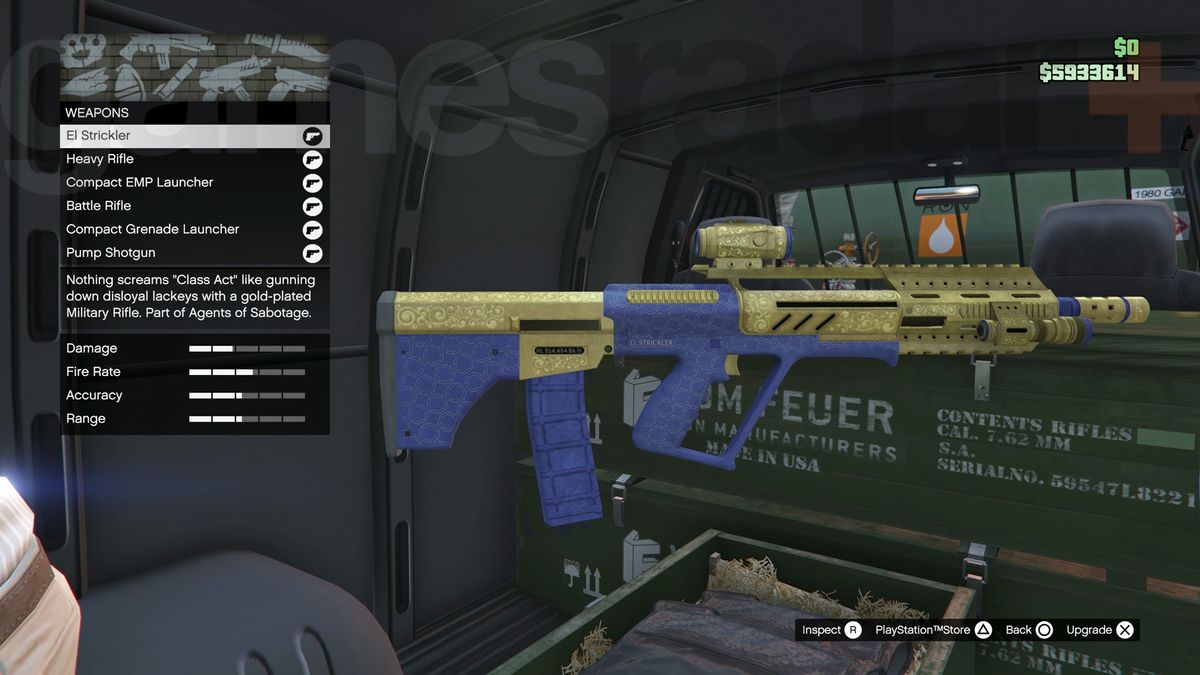 Where is the GTA Online Gun Van location | GamesRadar+