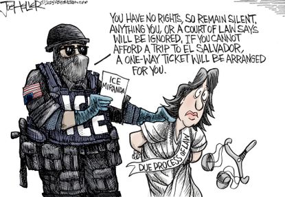 5 heavy-handed cartoons about ICE and deportation | The Week