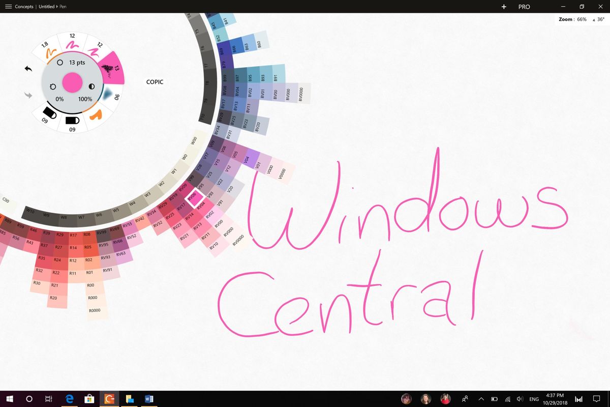 Concepts [Windows 10 App Review]: Sketching on steroids | Windows Central