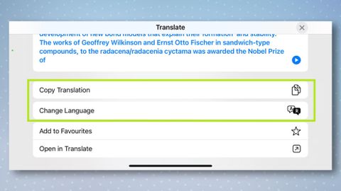How to translate text on iPhone | Tom's Guide
