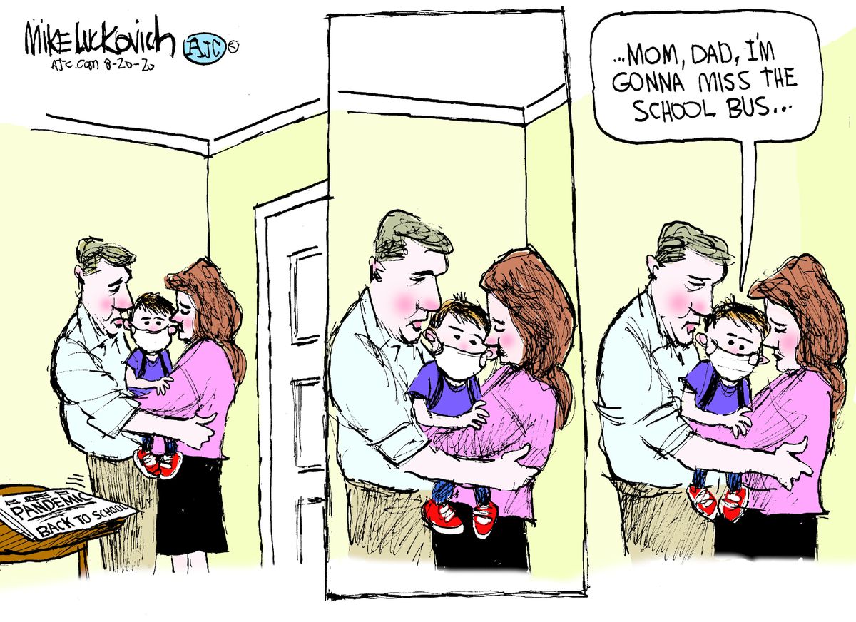 Editorial Cartoon U.S. Covid back to school | The Week