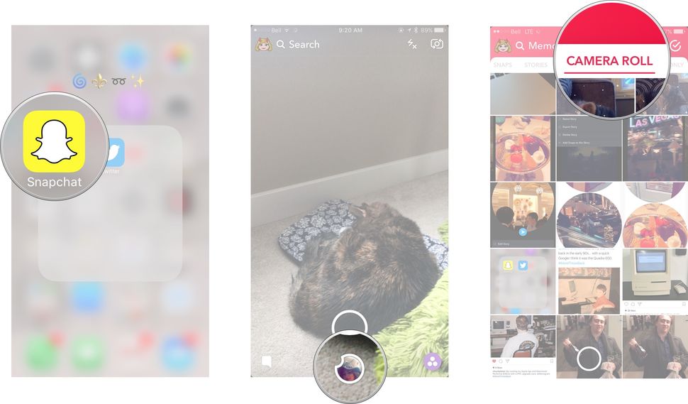 How to access and use Memories in Snapchat for iPhone and iPad | iMore