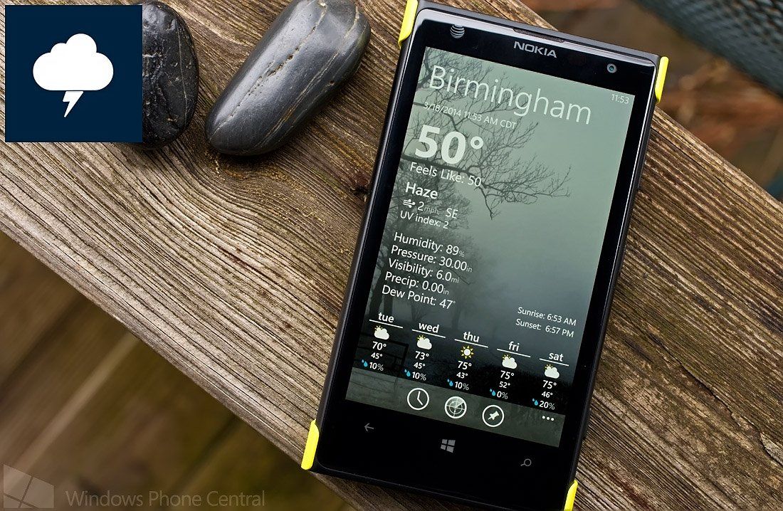 Top Windows Phone weather apps for severe weather season | Windows Central
