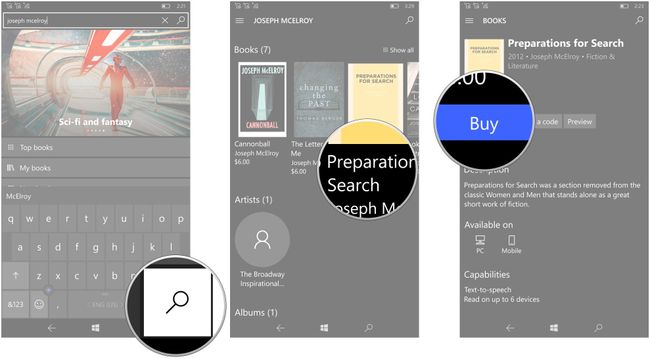 How to buy and read e-books in Windows 10 Mobile Creators Update ...