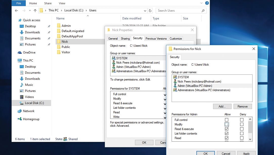 File and folder permissions - How to reclaim ownership of your PC ...