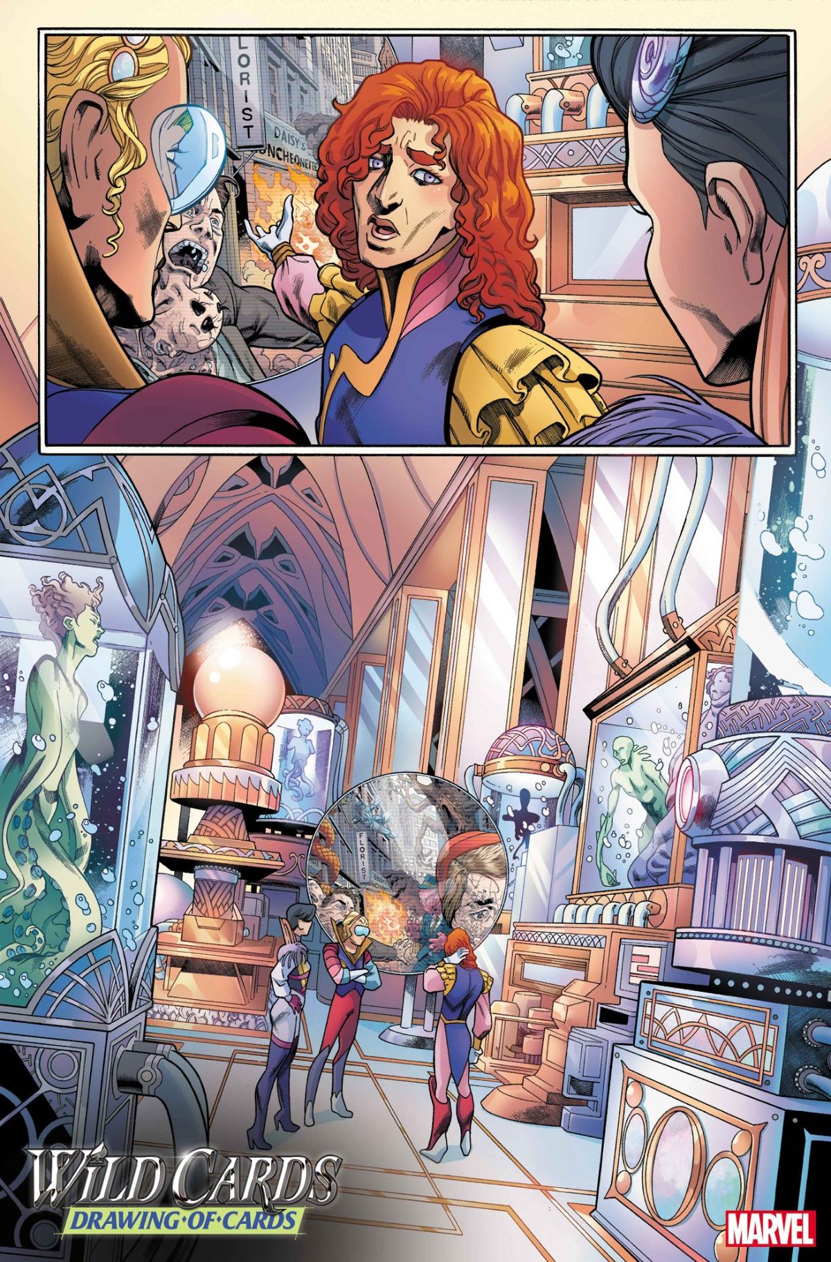 First look - George R.R. Martin's Marvel Comics superhero epic Wild ...
