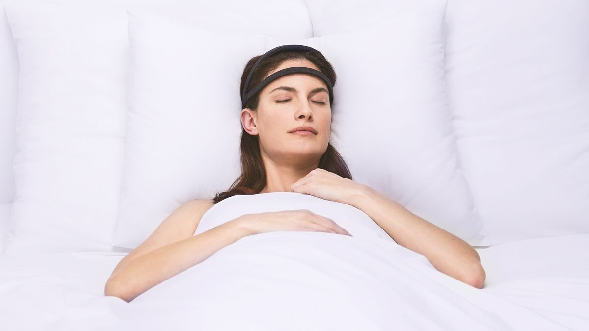 This super-soft headband is designed to gently rewire your bad sleeping ...