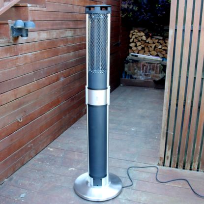 Swan Column Patio Heater review: tried and tested | Ideal Home