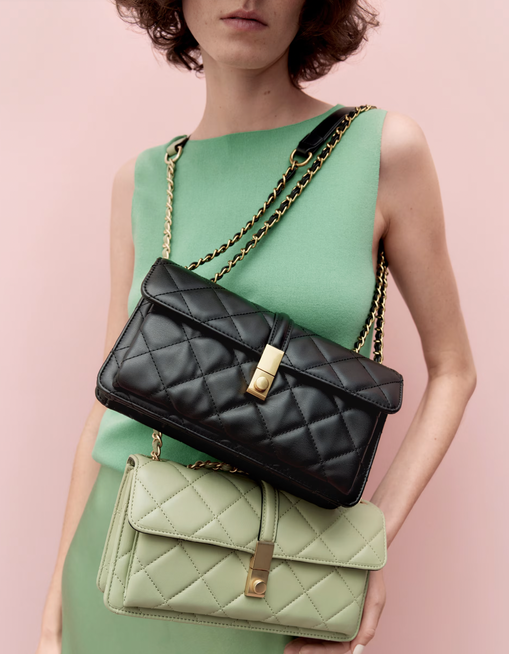 This M&S crossbody reminds us of the iconic quilted Chanel bag | Woman ...
