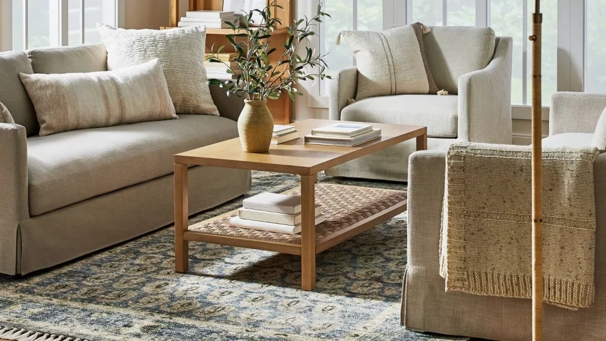 This Rug By Shea Mcgee Nails The Vintage Inspired Look For Less Homes