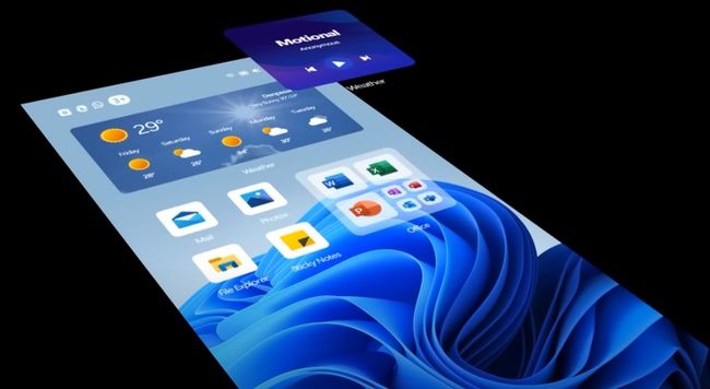 This 'Windows 11 Mobile' concept offers a glimpse at what could have ...