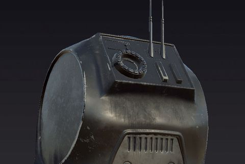 Texture an authentically worn K-2SO droid | Creative Bloq