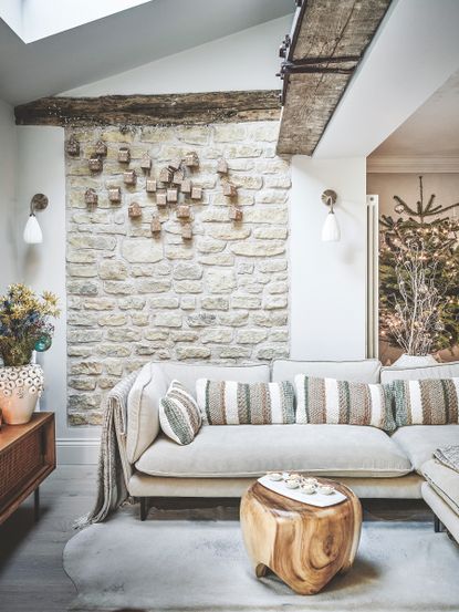 This mill house is renovated with warm neutrals and texture | Homes and ...