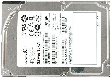 Seagate Savvio 15k.1: 15,000 RPM - SAS Hard Drives: 15,000 vs. 10,000 ...