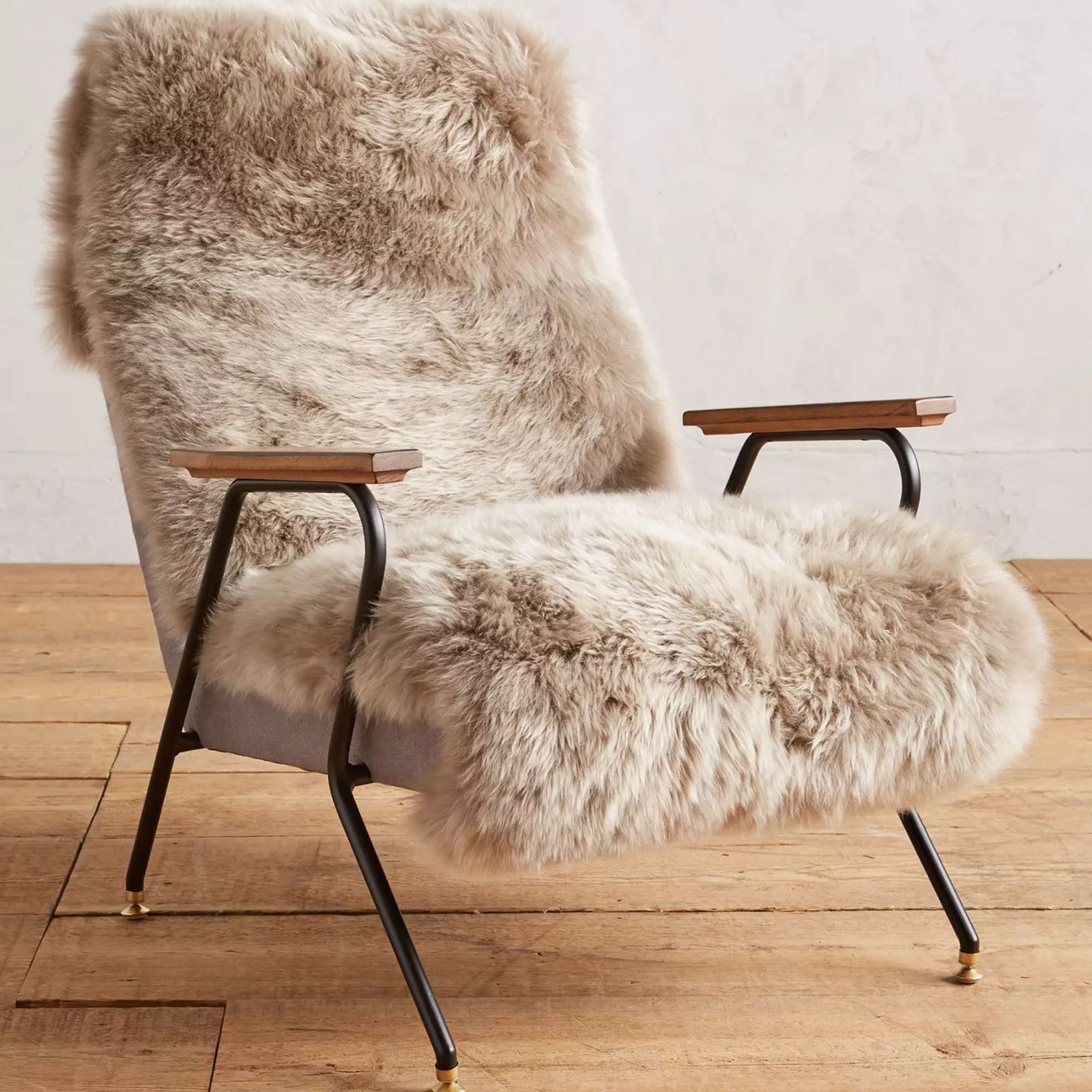 Best shearling chairs: a style editor's favorites | Homes and Gardens