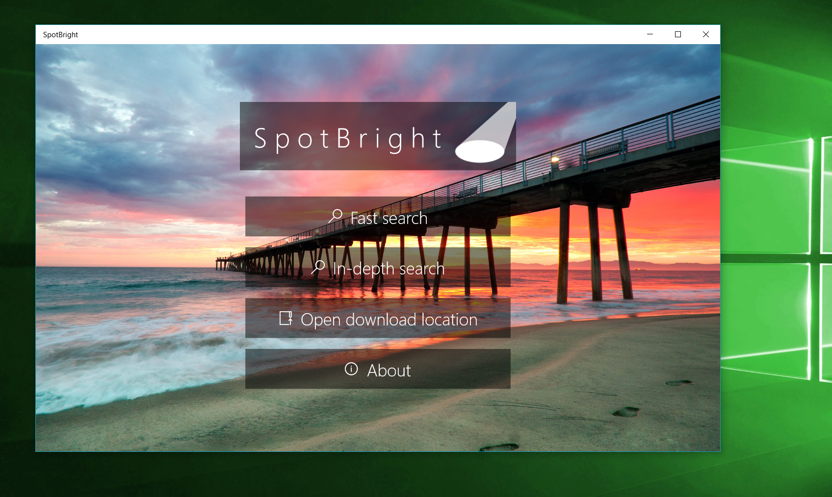 SpotBright is a universal app to grab Windows Spotlight images for ...