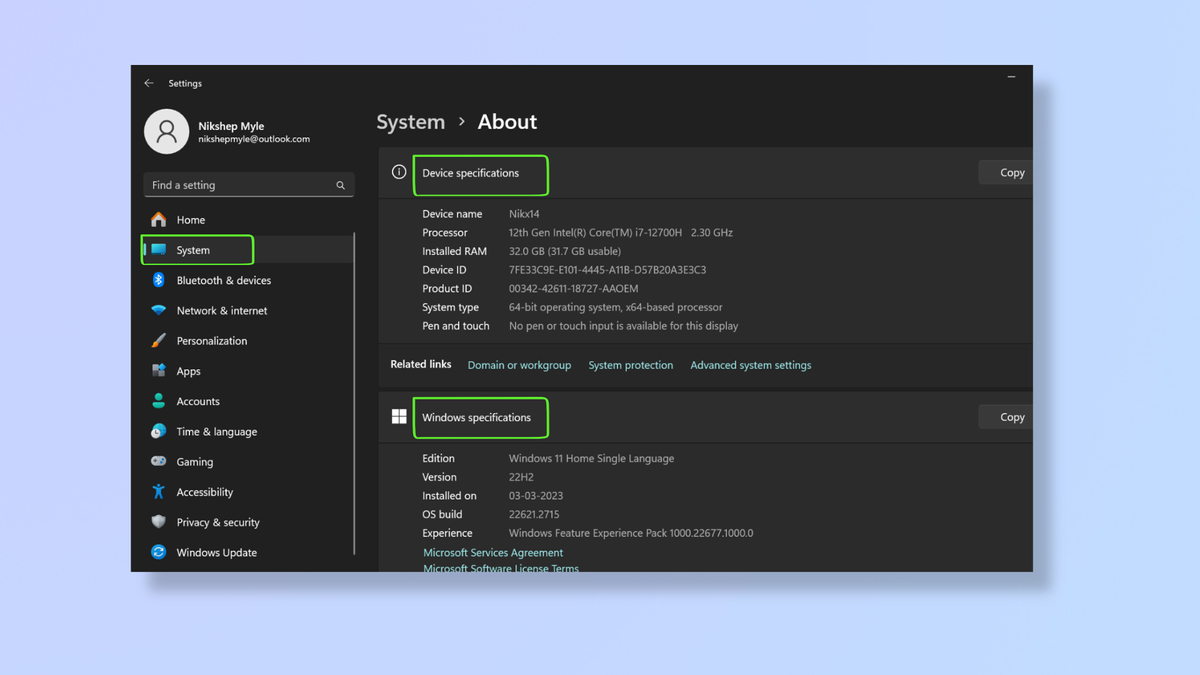 How To Find Computer Specs Windows 11 Toms Guide