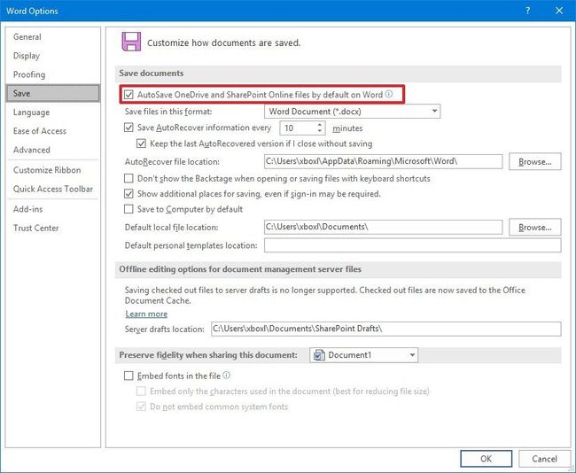 How to manage auto-save for Office apps on Windows 10 | Windows Central