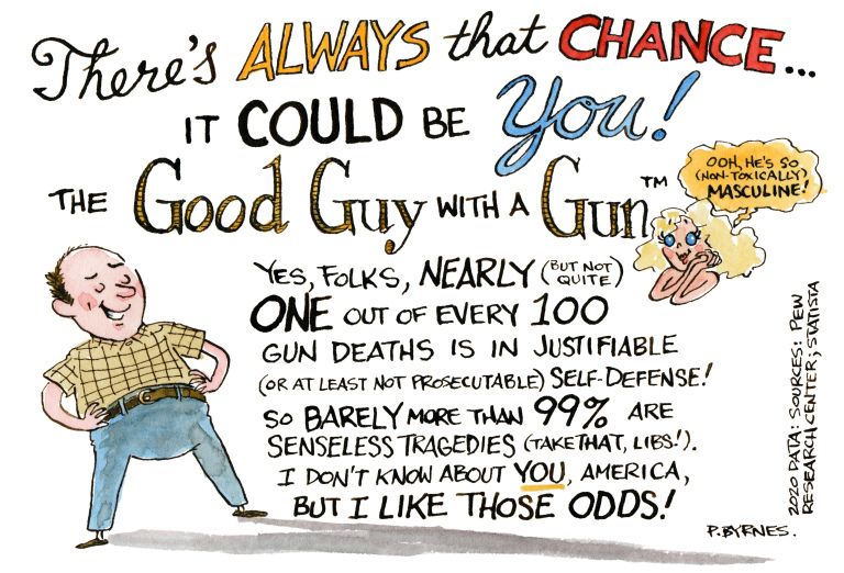 A good guy with a gun | The Week