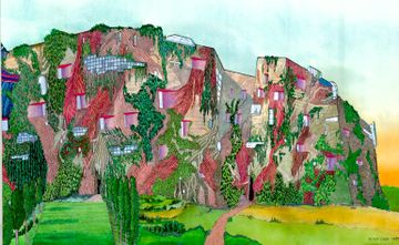 Discover architect Peter Cook's drawings in exhibition | Wallpaper*