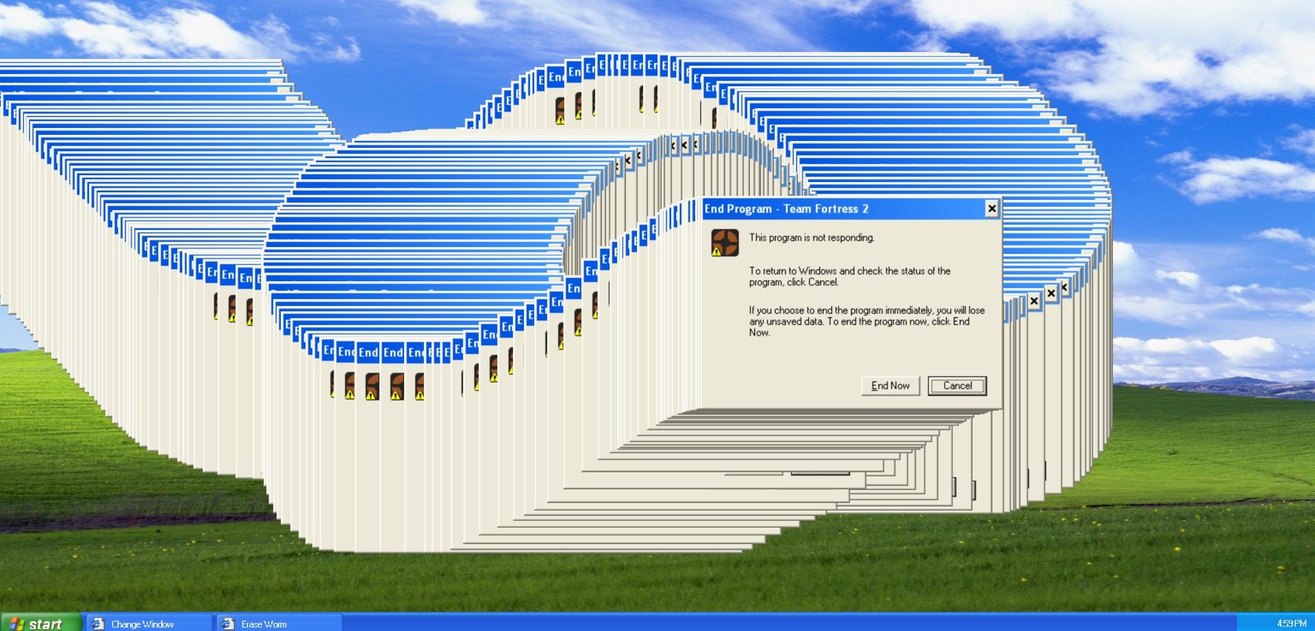 Bored? Party like it's 2001 with this Windows XP ghosting error web ...