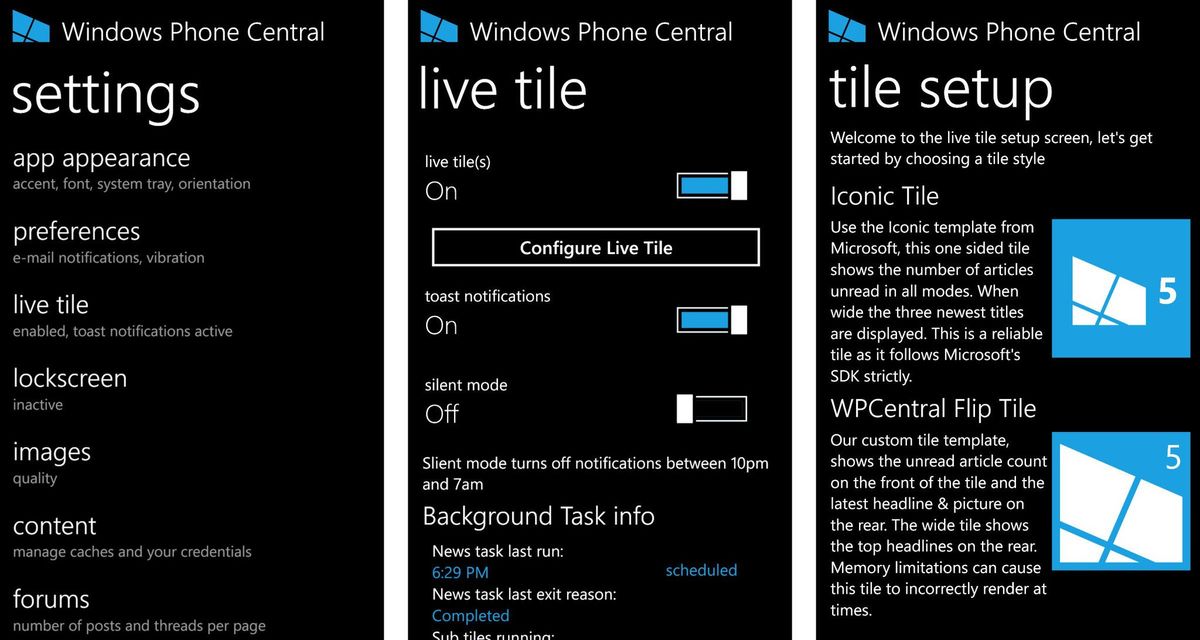 Here's how to make our app a transparent Live tile and show up in your ...