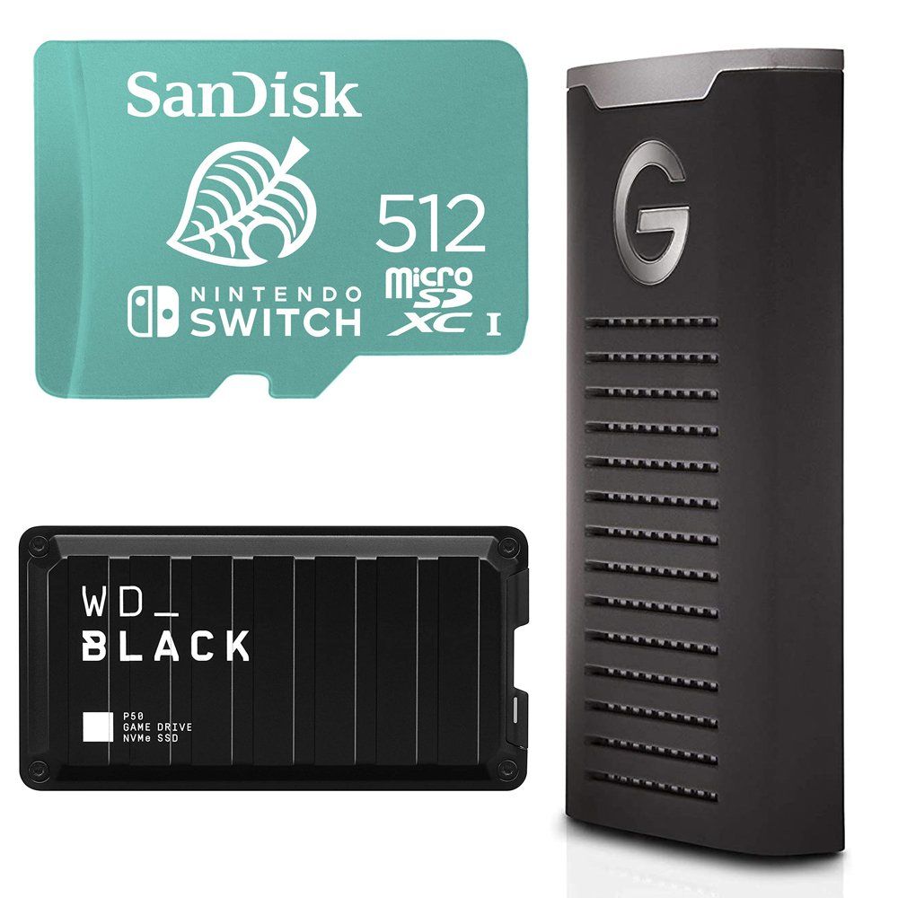 Save up to 30% on hard drives, SSDs, microSD cards and more today only ...