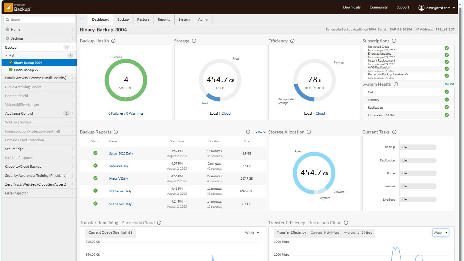 Barracuda Backup 3004 review | IT Pro