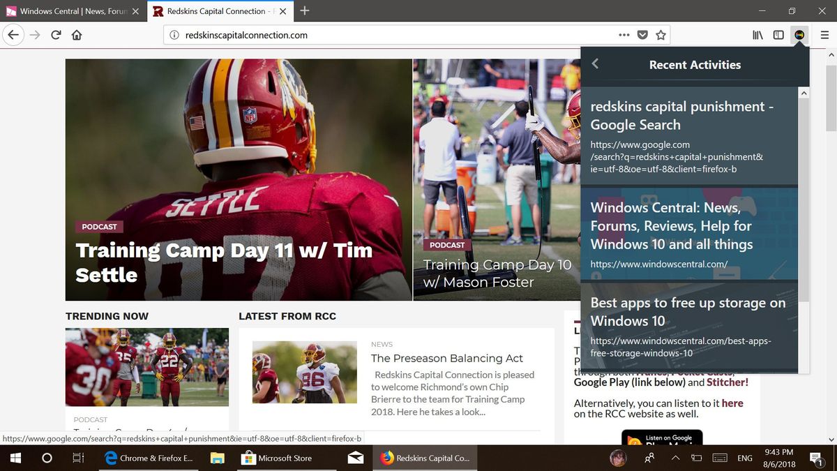 Timeline Support Firefox add-on brings Windows Timeline to Mozilla's ...