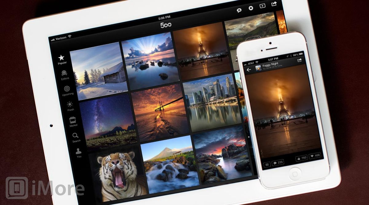 500px for iPhone and iPad review | iMore