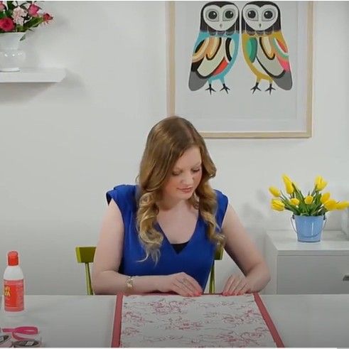 Craft Corner: How to make a fabric covered pinboard | Ideal Home