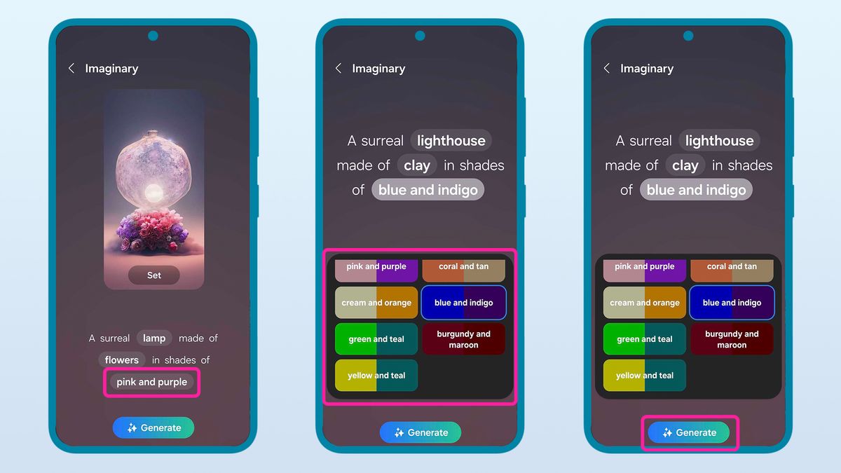 How to make AI generated wallpapers on the Samsung Galaxy S24 using ...