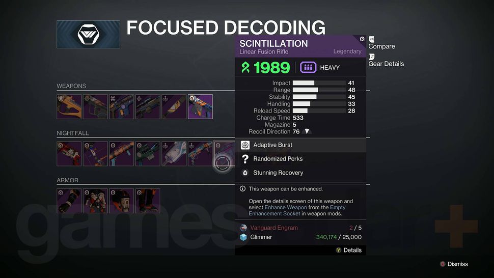 How to get Destiny 2 Nightfall weapons and farm them | GamesRadar+