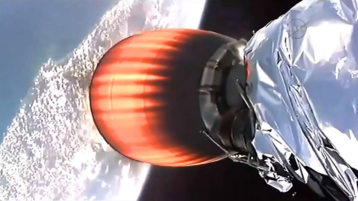 SpaceX Launches Cargo Capsule to Space Station, Lands Rocket | Space