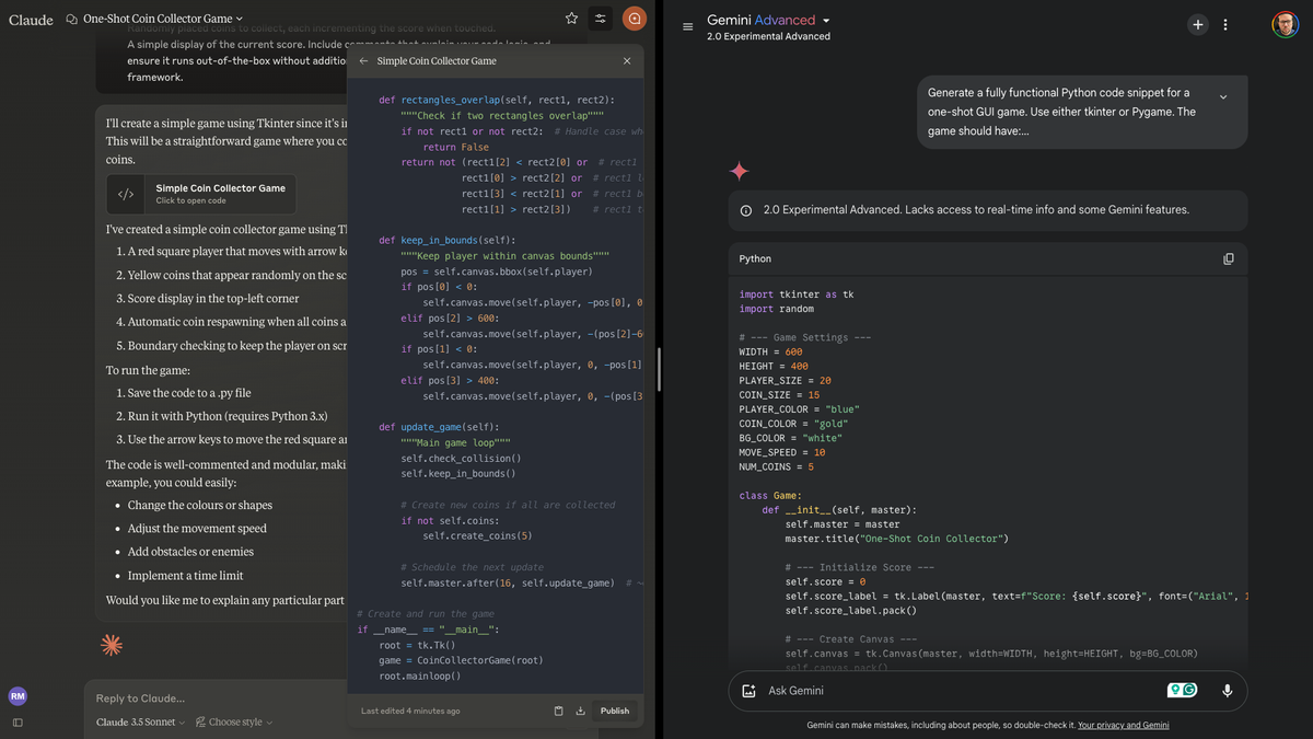 I tested Gemini vs Claude with 7 prompts to find the best AI chatbot ...