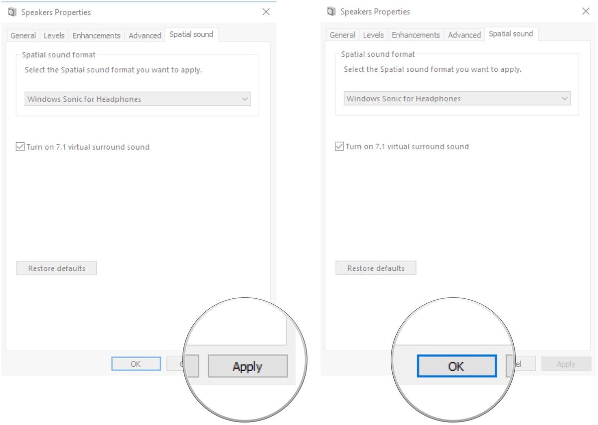 How to turn on Windows Sonic audio in Windows 10 | Windows Central