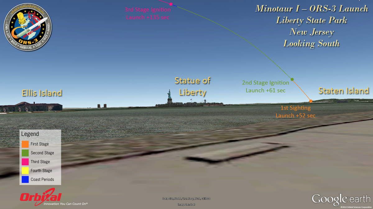 Rocket Launch Visible from US East Coast on Nov. 19: Visibility Maps ...