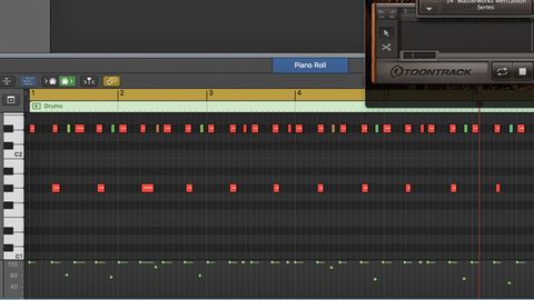 How to program a basic jazz 'comp' rhythm using a software drum kit ...