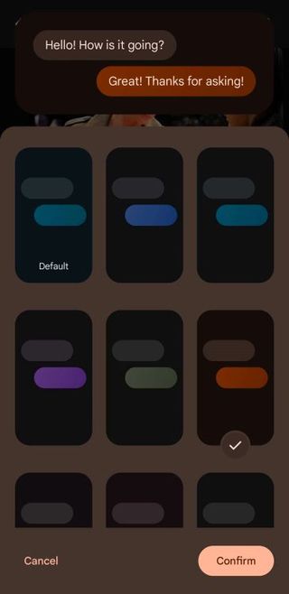 Google Messages' custom RCS chat colors are rolling out to some beta ...