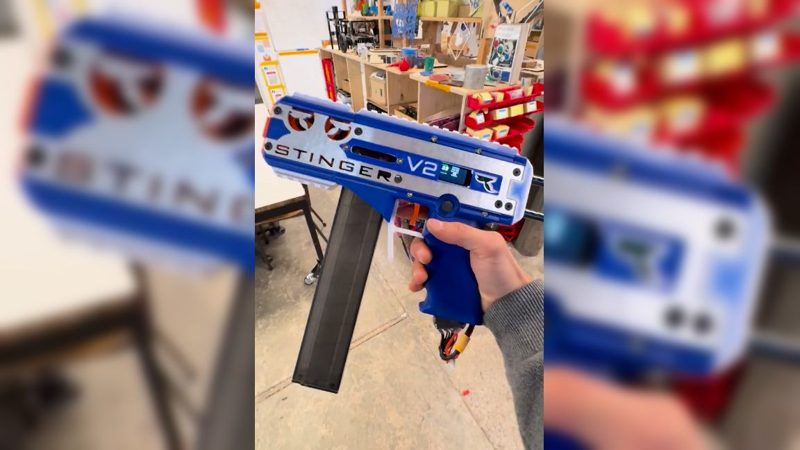 This Raspberry Pi Nerf blaster is insanely over-engineered | Tom's Hardware