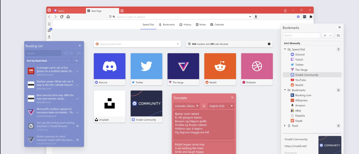 Vivaldi browser review | TechRadar
