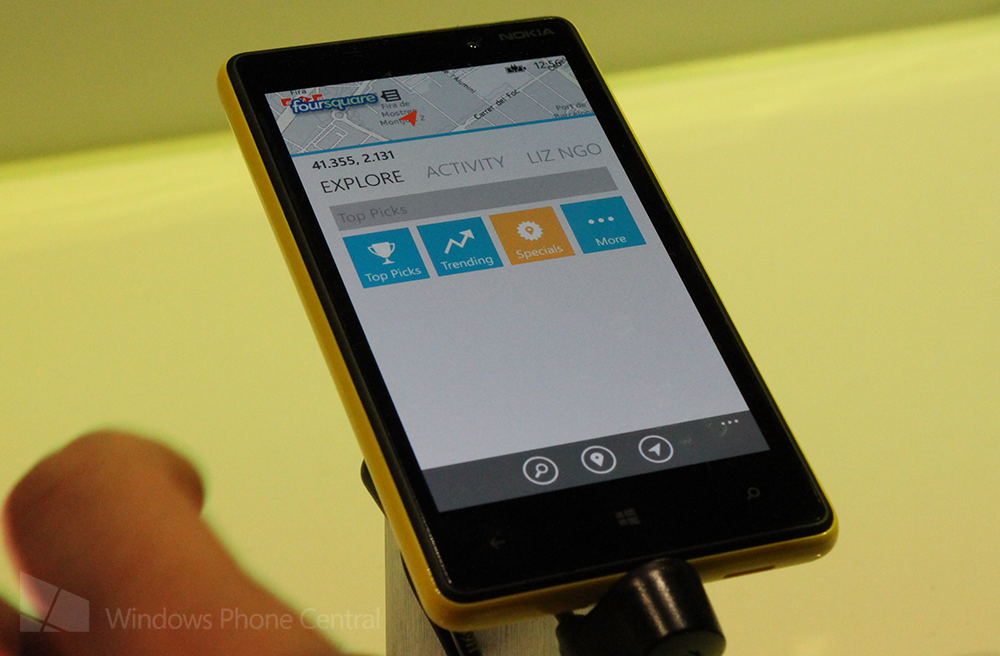 Nokia and Foursquare team up on revamped app for Windows Phone 8 ...