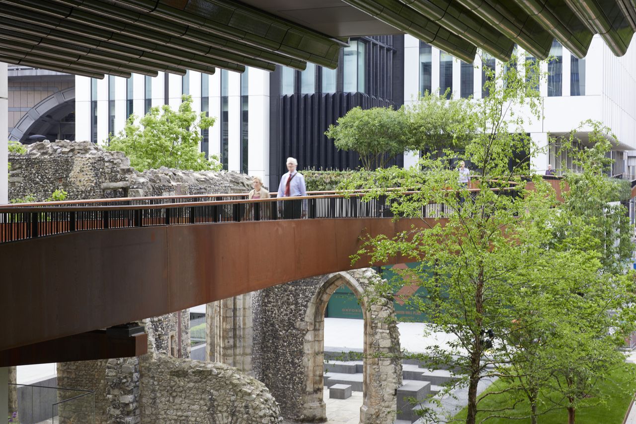Make Architects' London Wall high walk in the City of London | Wallpaper*